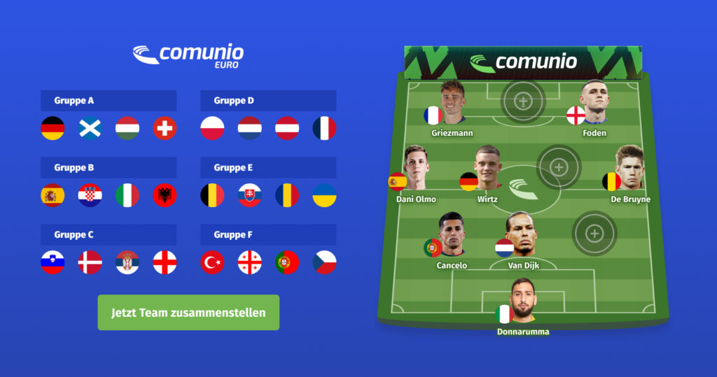 Comunio Euro: Jetzt geht’s los! So läuft der Manager zur EM 2024 ...